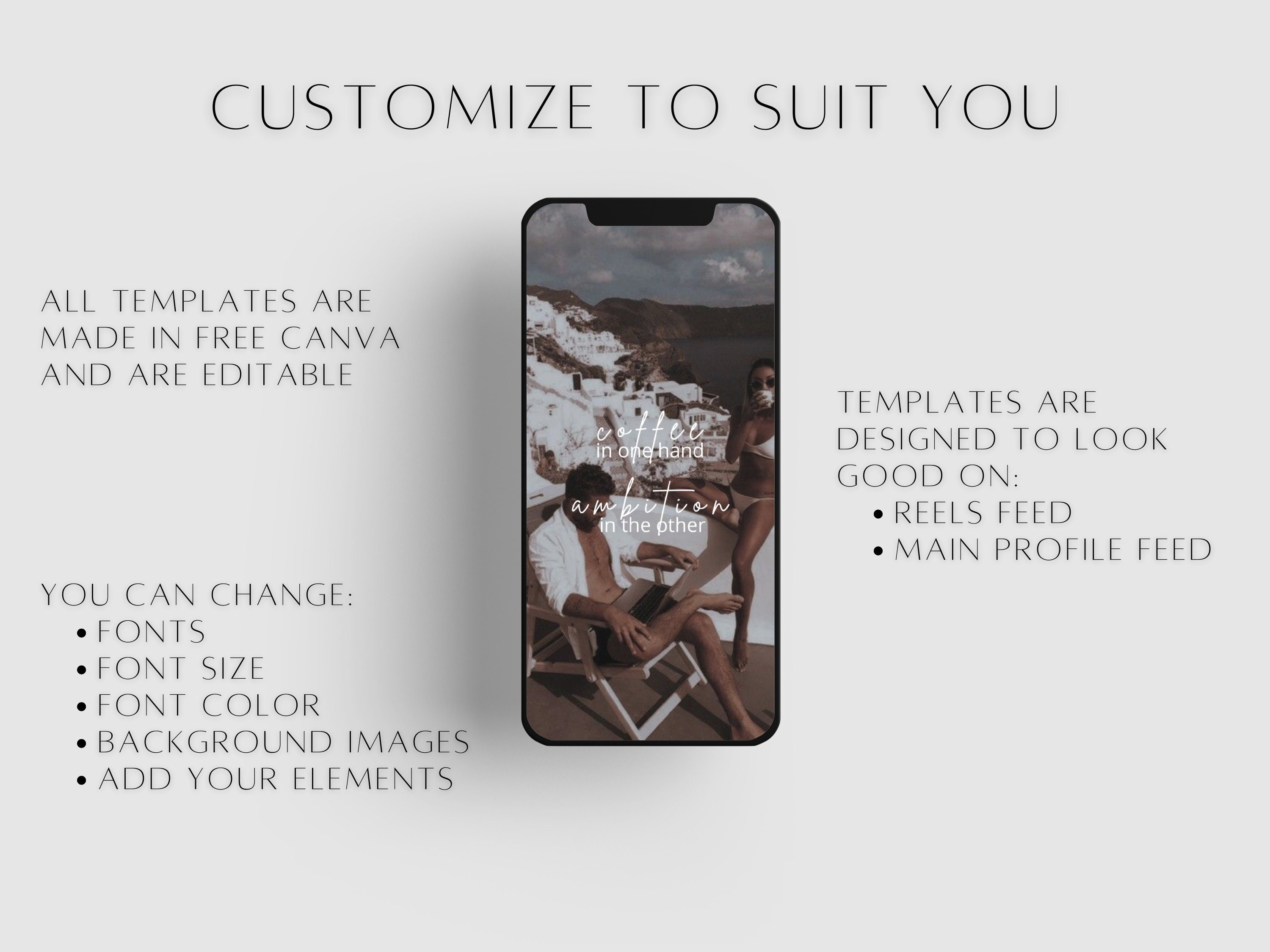 25 Aesthetic Instagram Reel Covers|engagement Templates|canva Templates ...