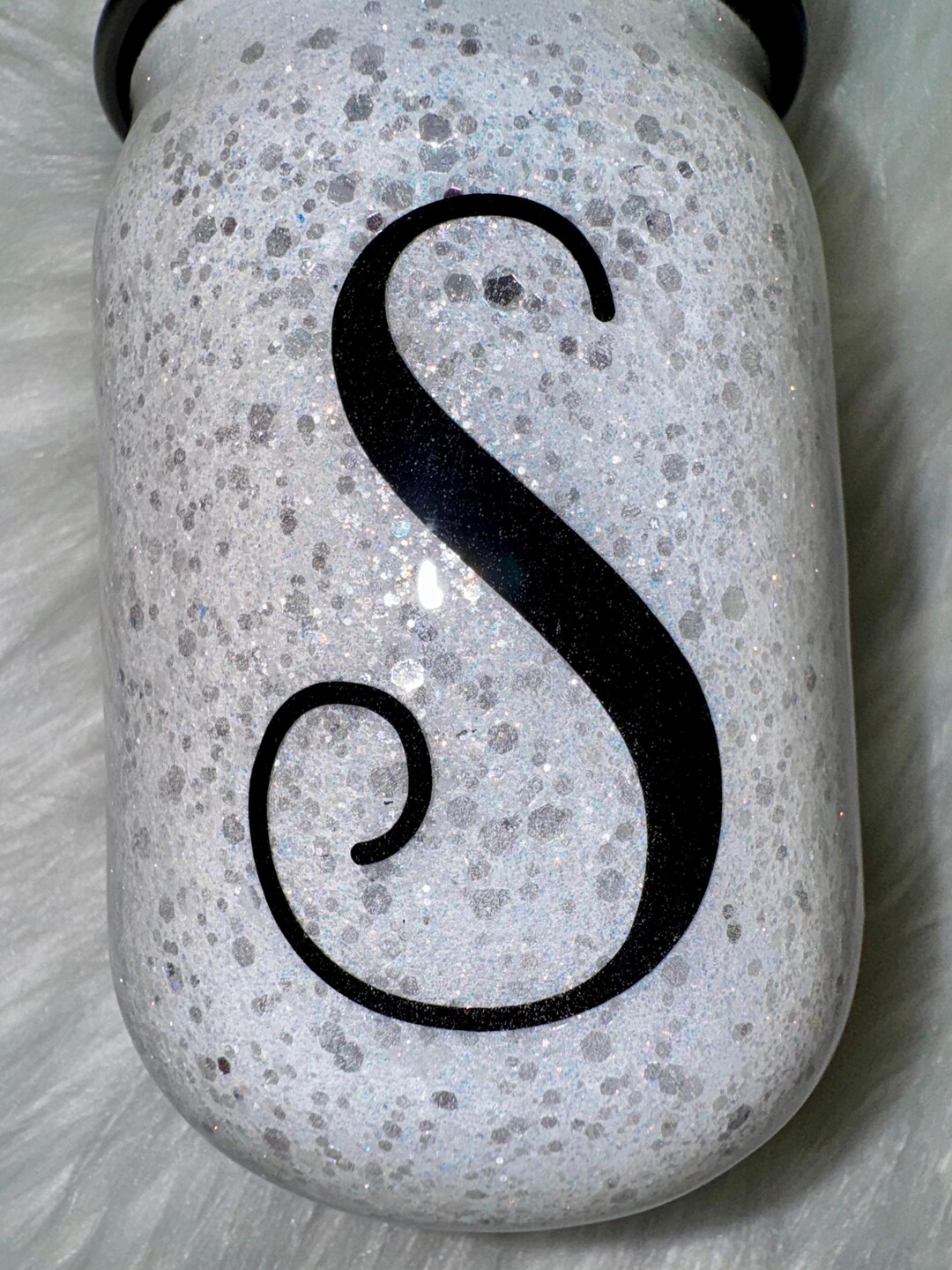 Personalized Glitter Soap Dispenser: Handmade Mason Jar Gift - Etsy