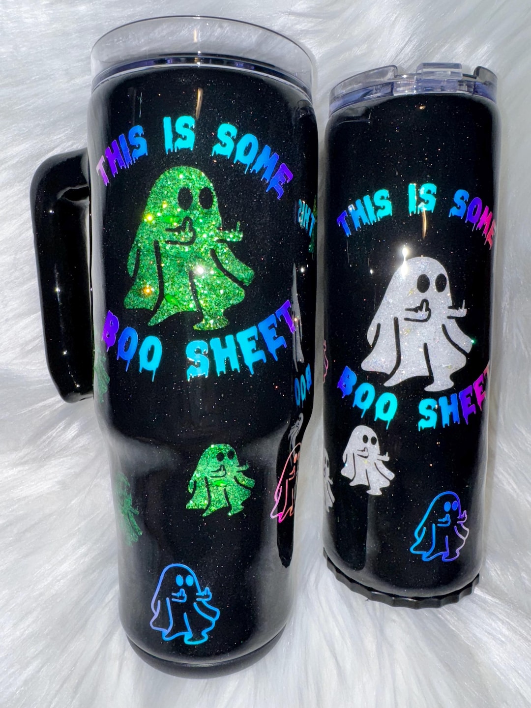This is Some Boo Sheet Light up Tumbler: Halloween Humor, Handmade Cup ...