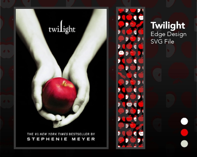 Twilight Saga | SVG, Sprayed Edges Stencil, PNG, Cricut, Silhouette ...