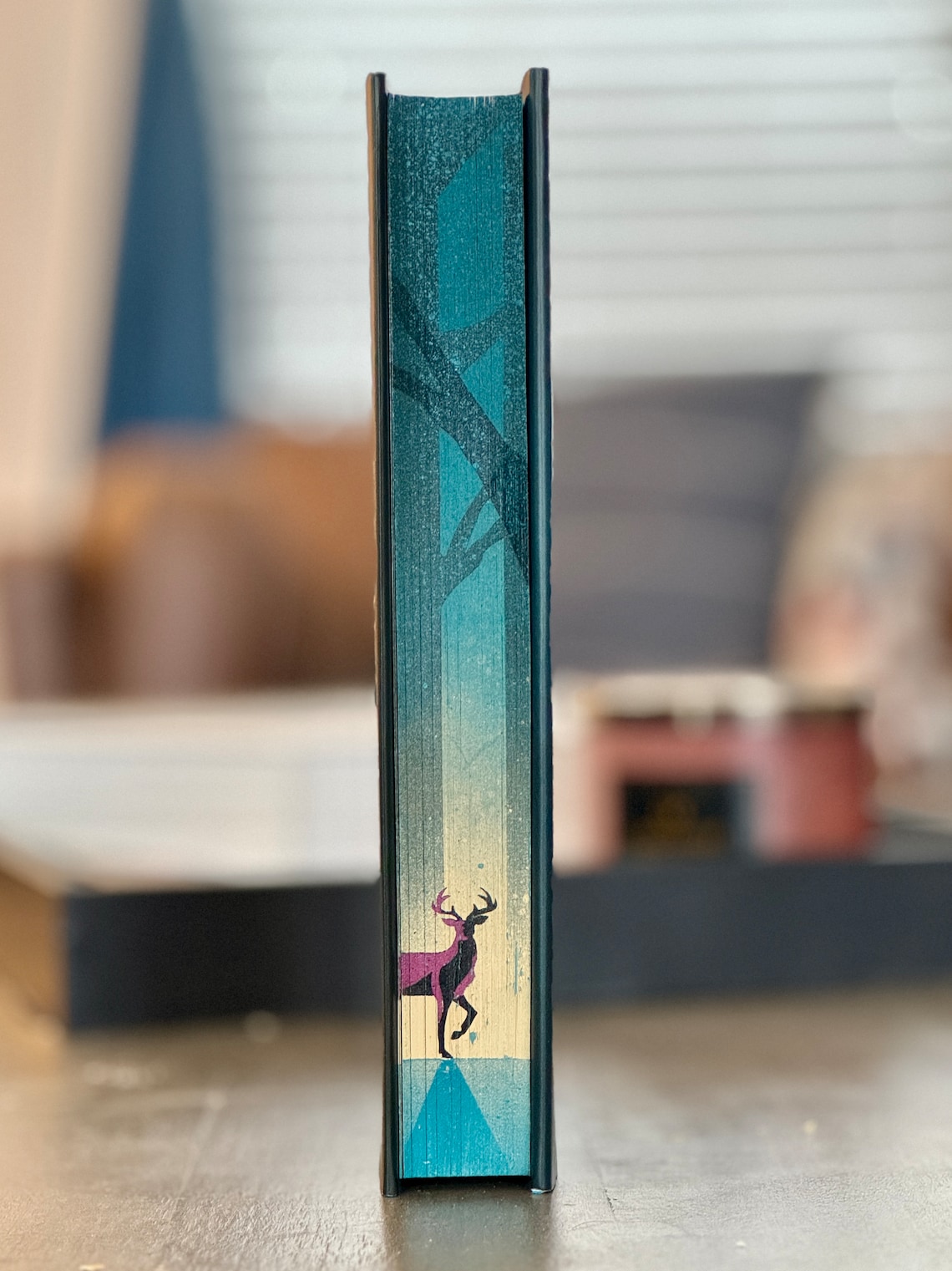 Sprayed Edges Assassin's Blade Custom Paint, Throne of Glass Series ...