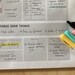 Daily Docket Printable for Visual Organizers - Etsy