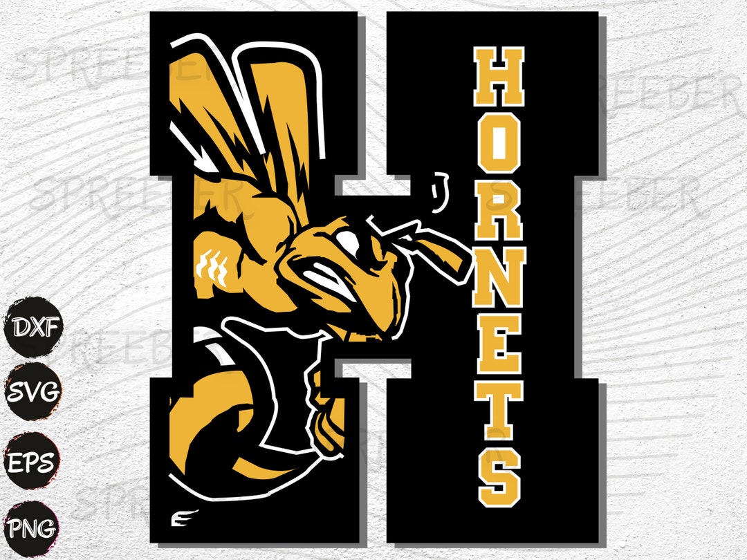 Hornet Logo Svg, Hornets SVG, Football SVG, Hornets T-shirt Design ...