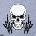 Skull Middle Finger Svg, Middle Finger Svg, Skeleton Hand Svg ...