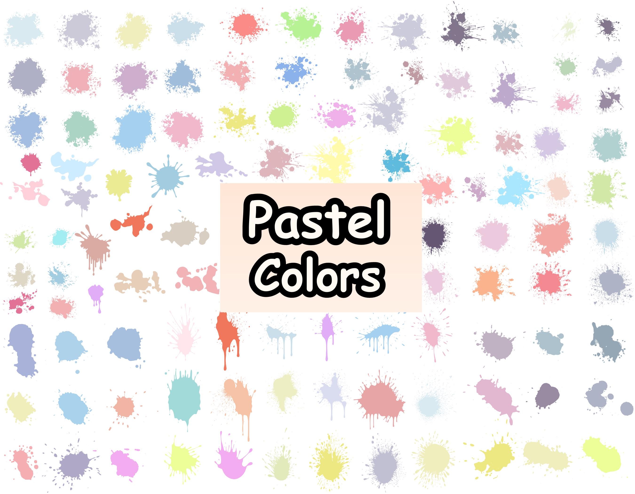 Paint Splatter Clipart Png, Watercolor Color Splash Clipart Png ...