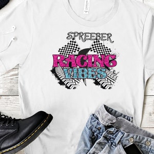 Racing Vibes Png, Racing Vibes With Flag Png Sublimation Design ...