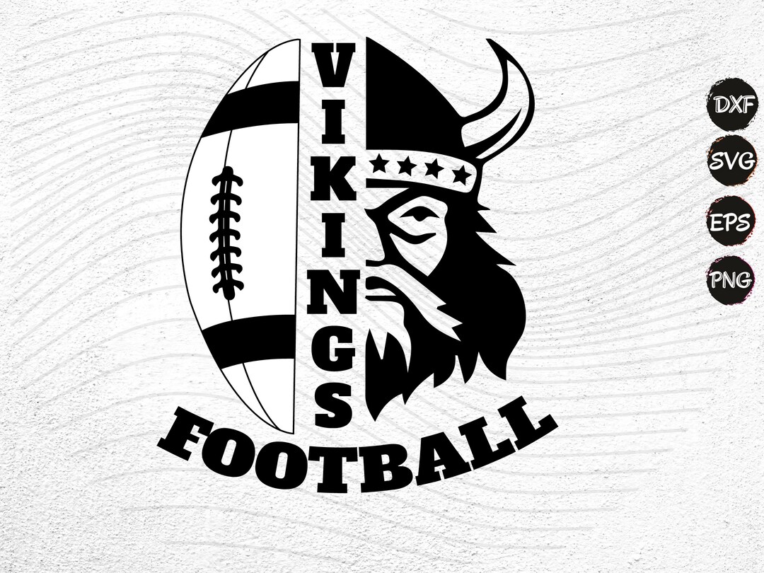 Vikings Svg, Vikings Football Svg, American Football Svg, Vikings Fan ...
