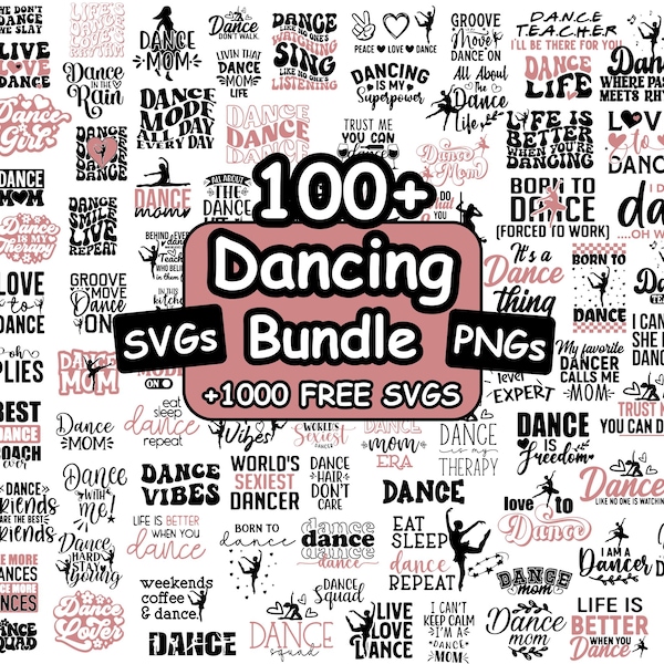 Dance Clip Art Bundle - Etsy UK