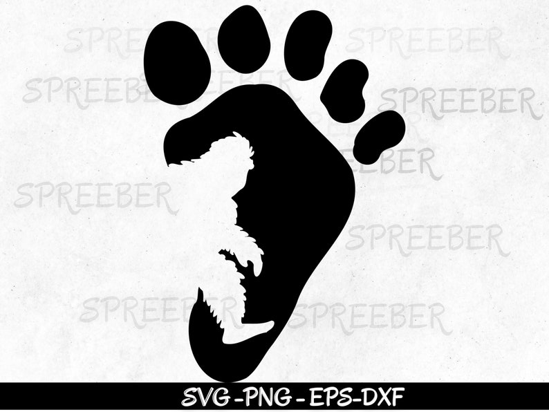 Bigfoot Svg Big Foot Svg Yeti Svg Sasquatch Svg Cut File - Etsy