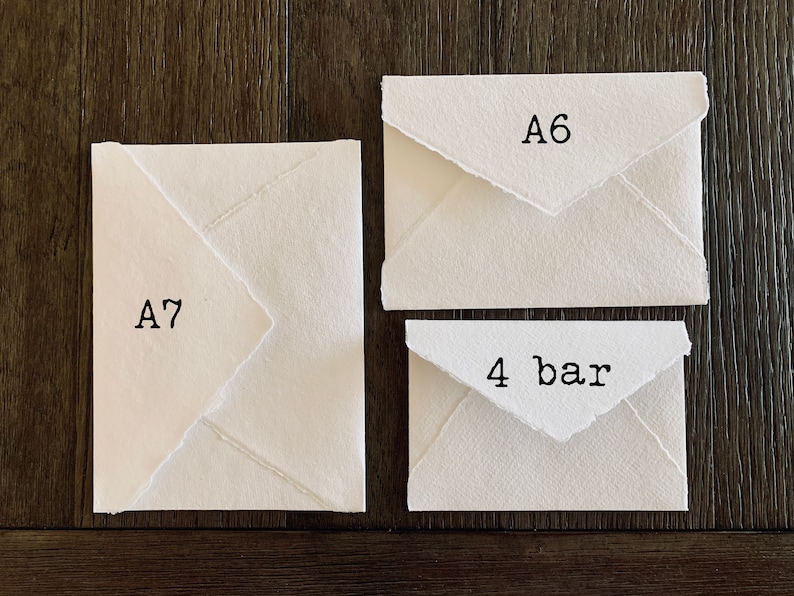 5x7 IVORY 150gsm Handmade Deckled Edge Cotton Rag Paper - Etsy