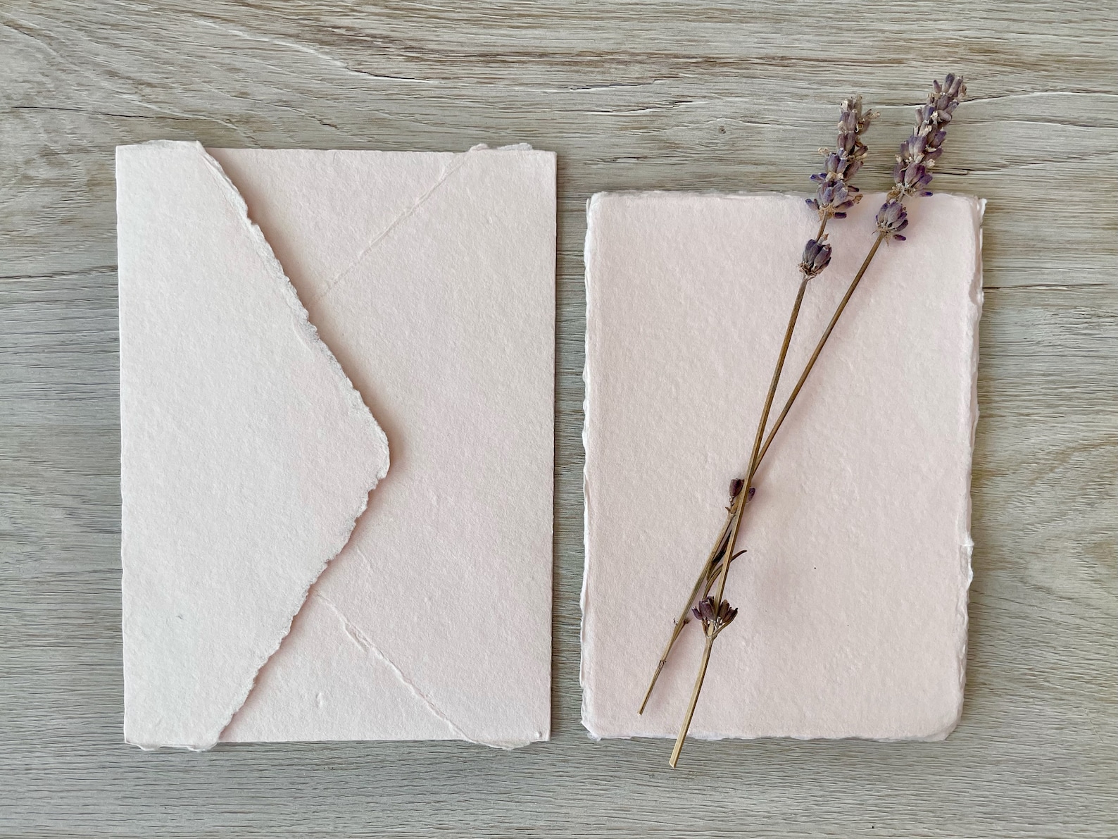 5x7 BLUSH Pink 150gsm Handmade Deckled Edge Cotton Rag - Etsy