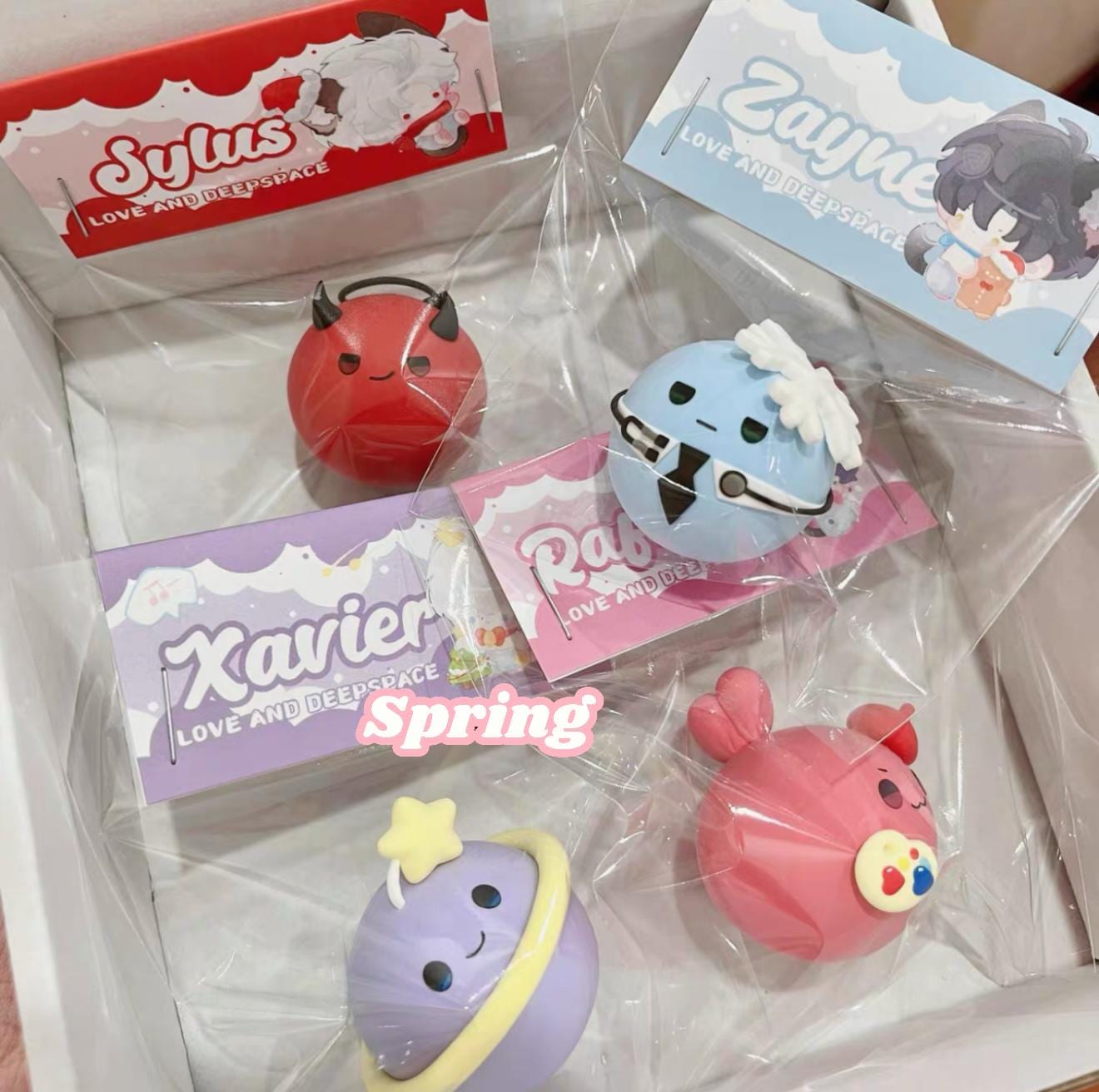 Hand Made Love and Deepspace Light Clay Blobbu Xavier/zayne/rafayel ...