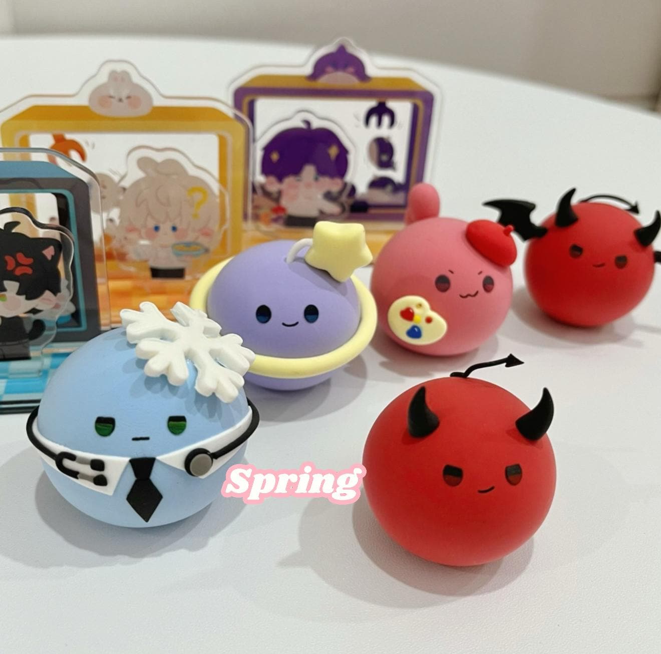 Hand Made Love and Deepspace Light Clay Blobbu Xavier/zayne/rafayel ...