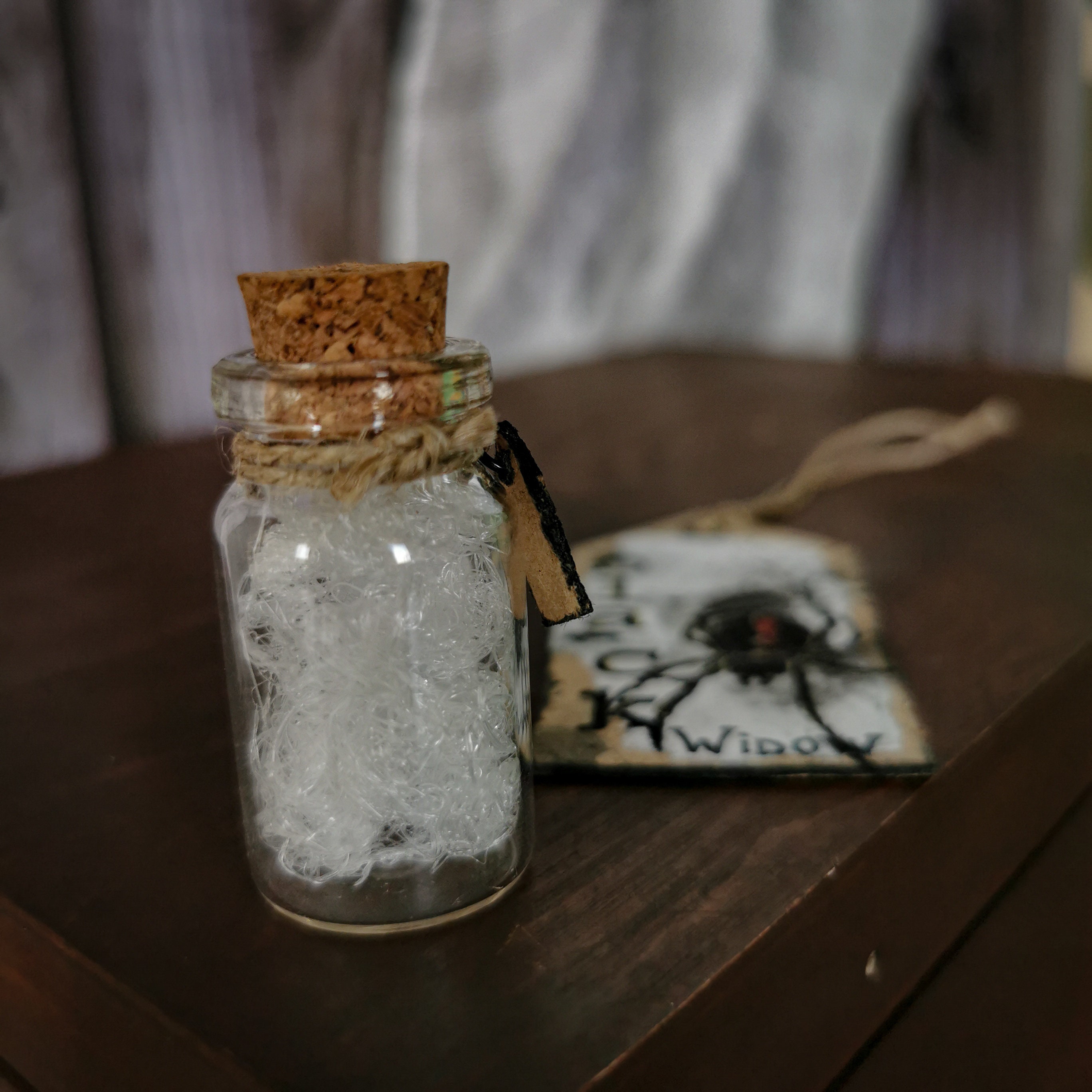 Black Widow Cobweb Stew, Halloween Gift, Spider, Cobweb Stew in Glass ...