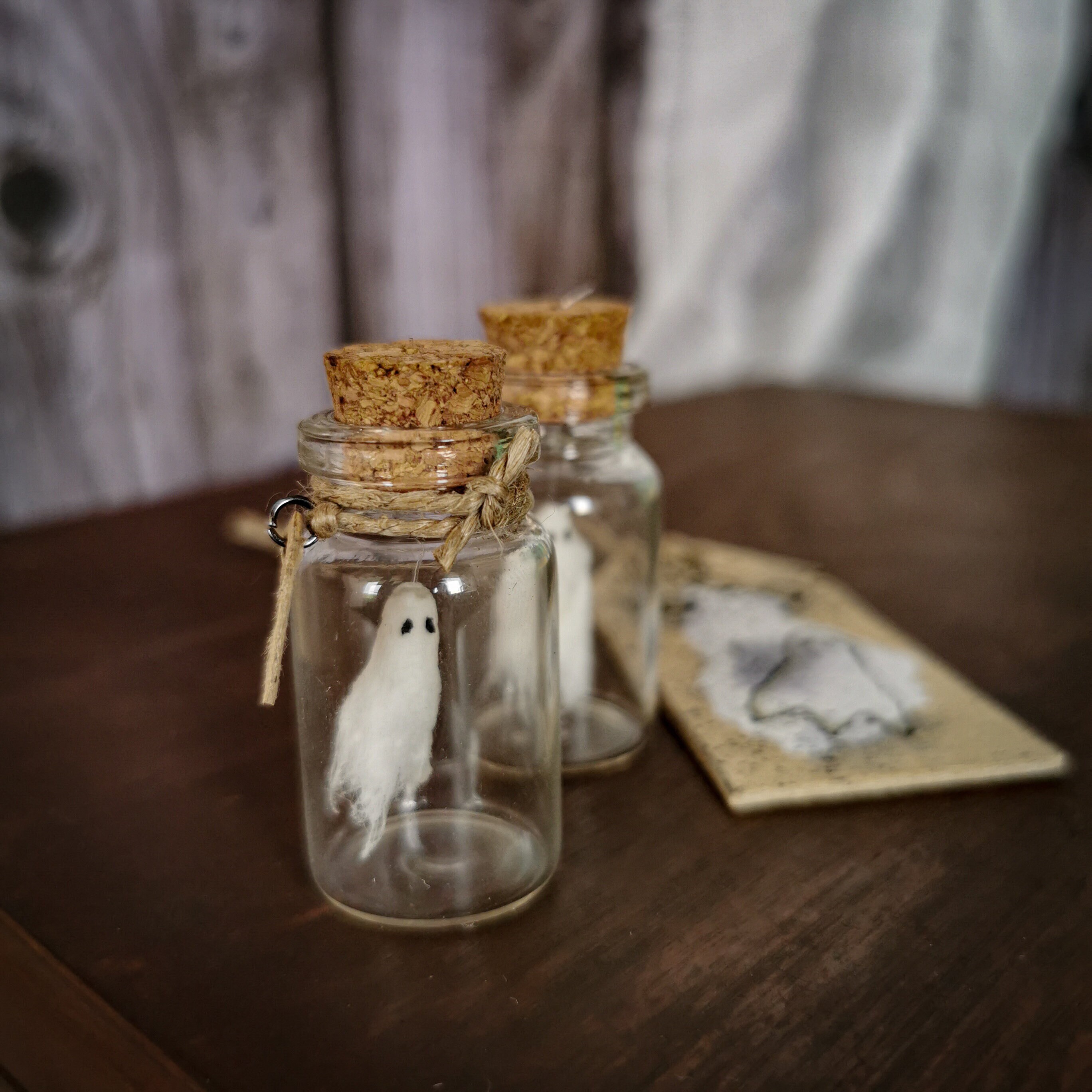 Mini Ghosts, Set 2 Psc, Adorable Pet, Halloween Gift, Spooky, Spirit in ...