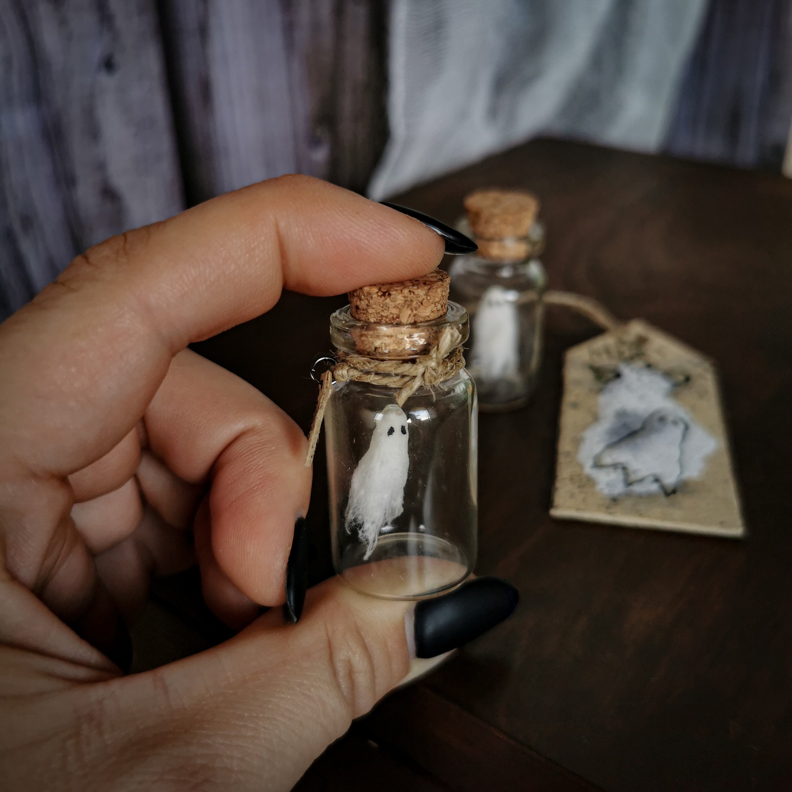 Mini Ghosts, Set 2 Psc, Adorable Pet, Halloween Gift, Spooky, Spirit in ...