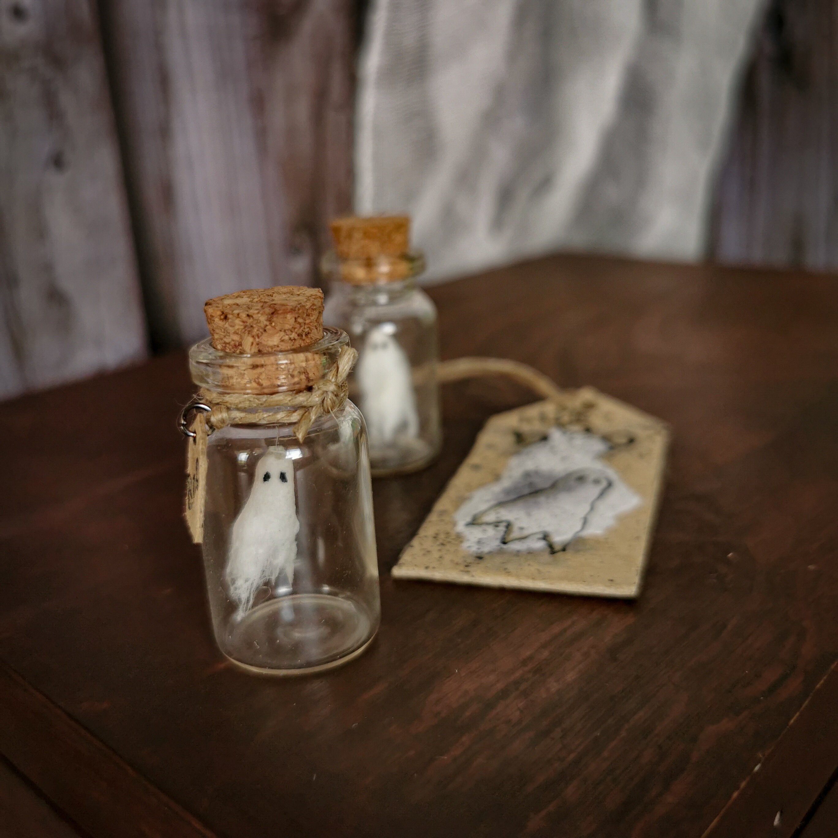 Mini Ghosts, Set 2 Psc, Adorable Pet, Halloween Gift, Spooky, Spirit in ...