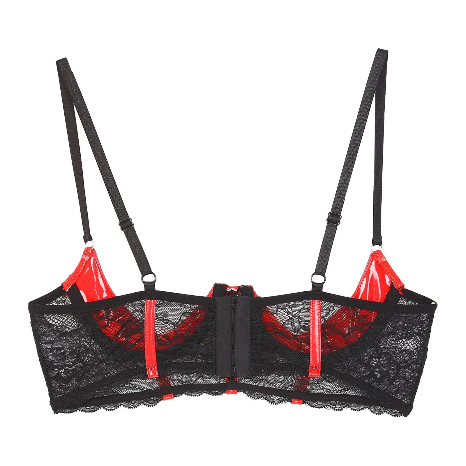 Cupless Bra Latex Bra Open Shelf Bra Etsy