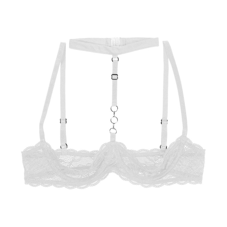 Sheer Bra Shelf Bra Open Cup Bra Half Cup Bra Underboob Etsy Australia