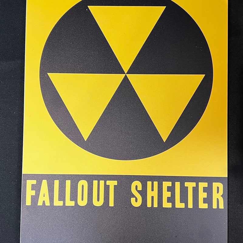 Fallout Shelter Sign - Etsy