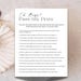 Pass the Prize Poem Game, Printable Baby Shower Games, Minimalist White ...