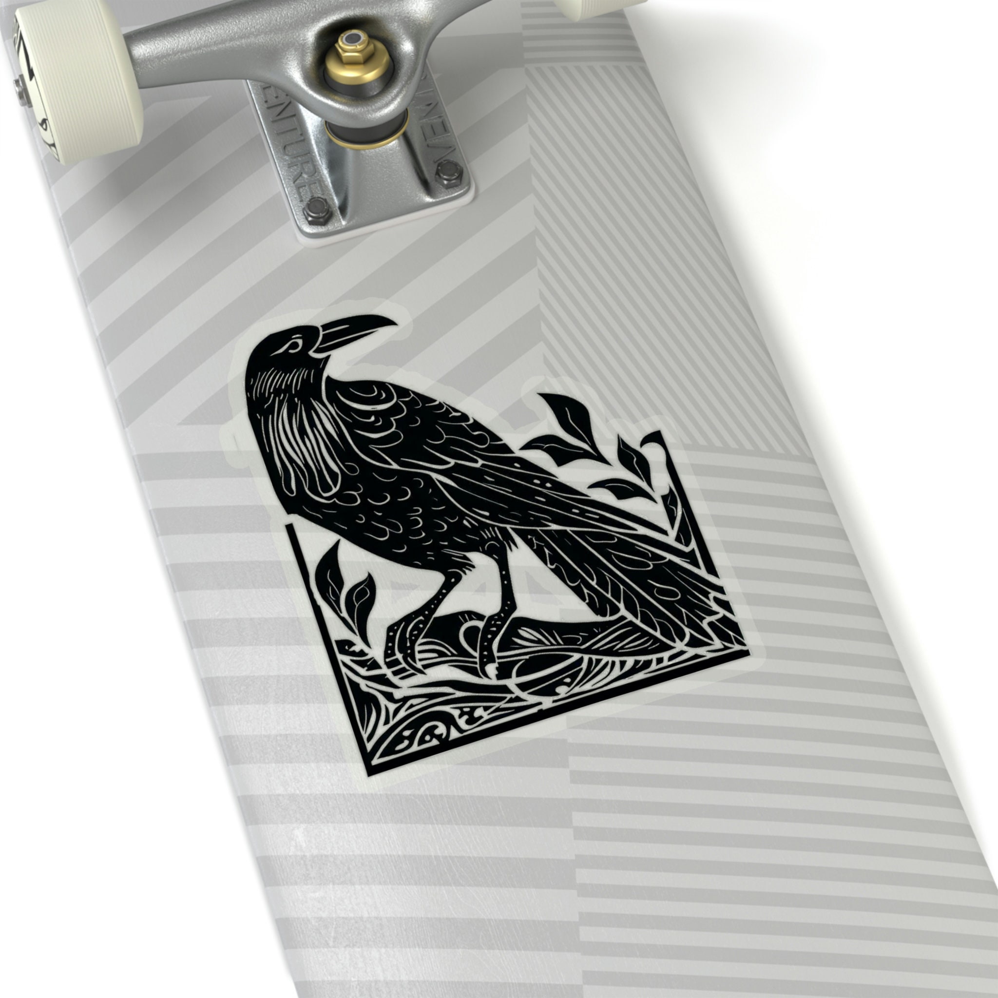 Raven Decal Sticker Small and Large - Etsy