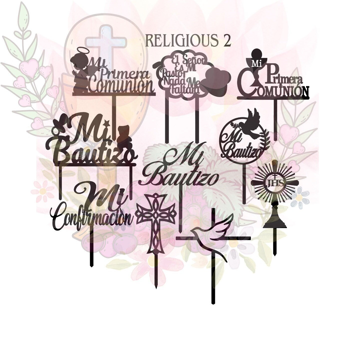 Topper Cake Religious - Etsy