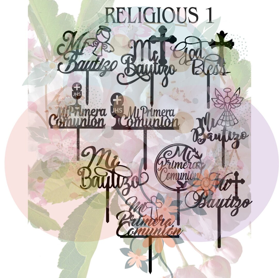 Topper Cake Religious - Etsy