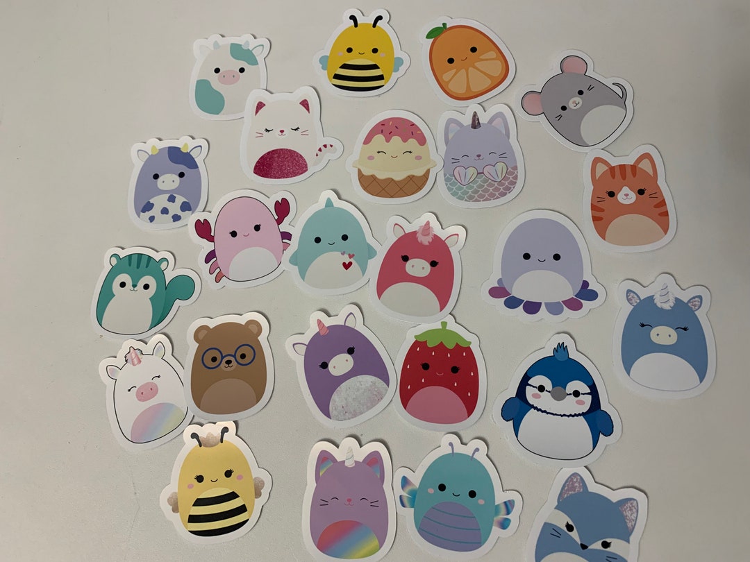 Squishmallow Stickers Package for Girls, Aesthetic Gifts for Kid's ...