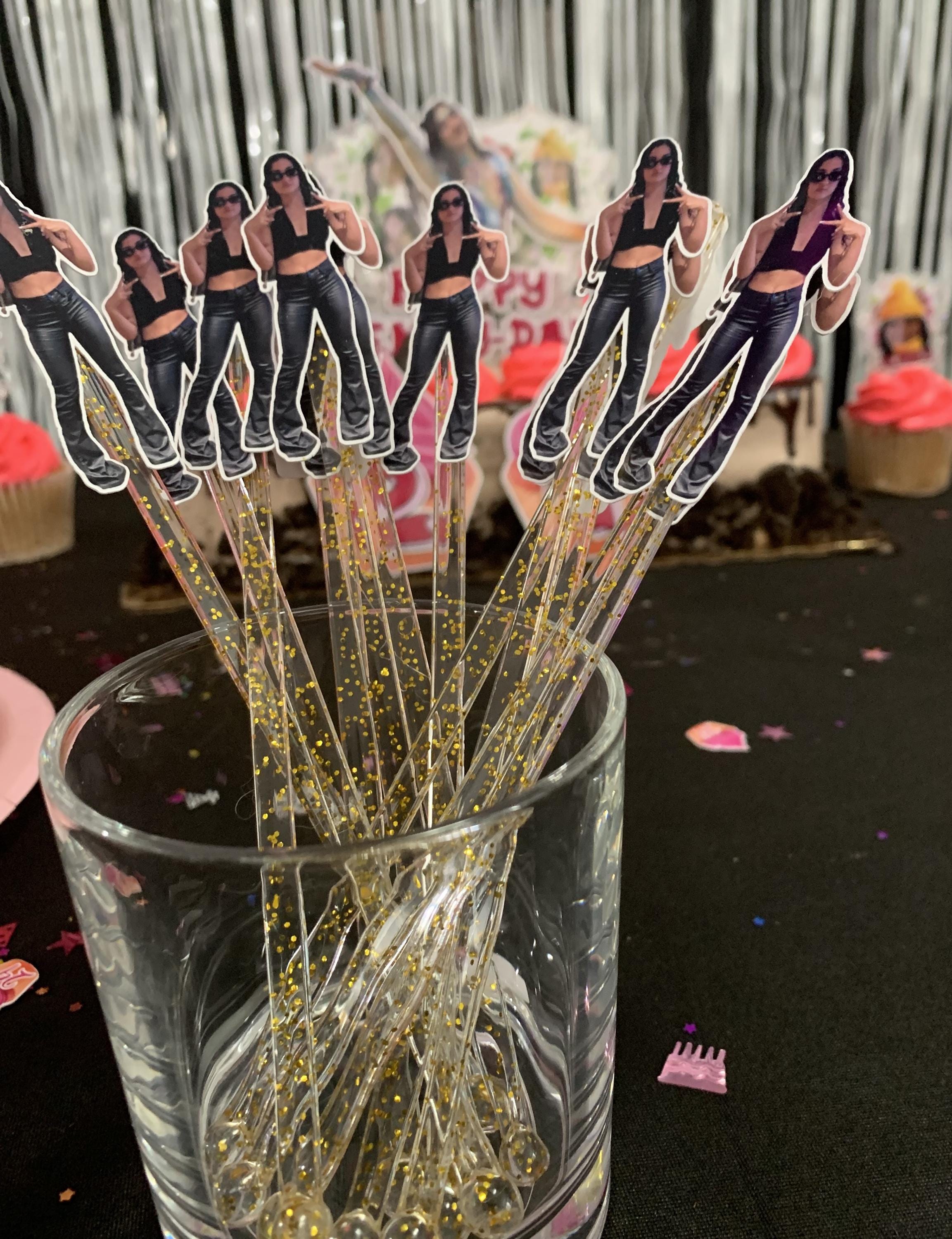 Funny Personalized Drink Stirrers: Personalized Party Cocktail Sticks ...