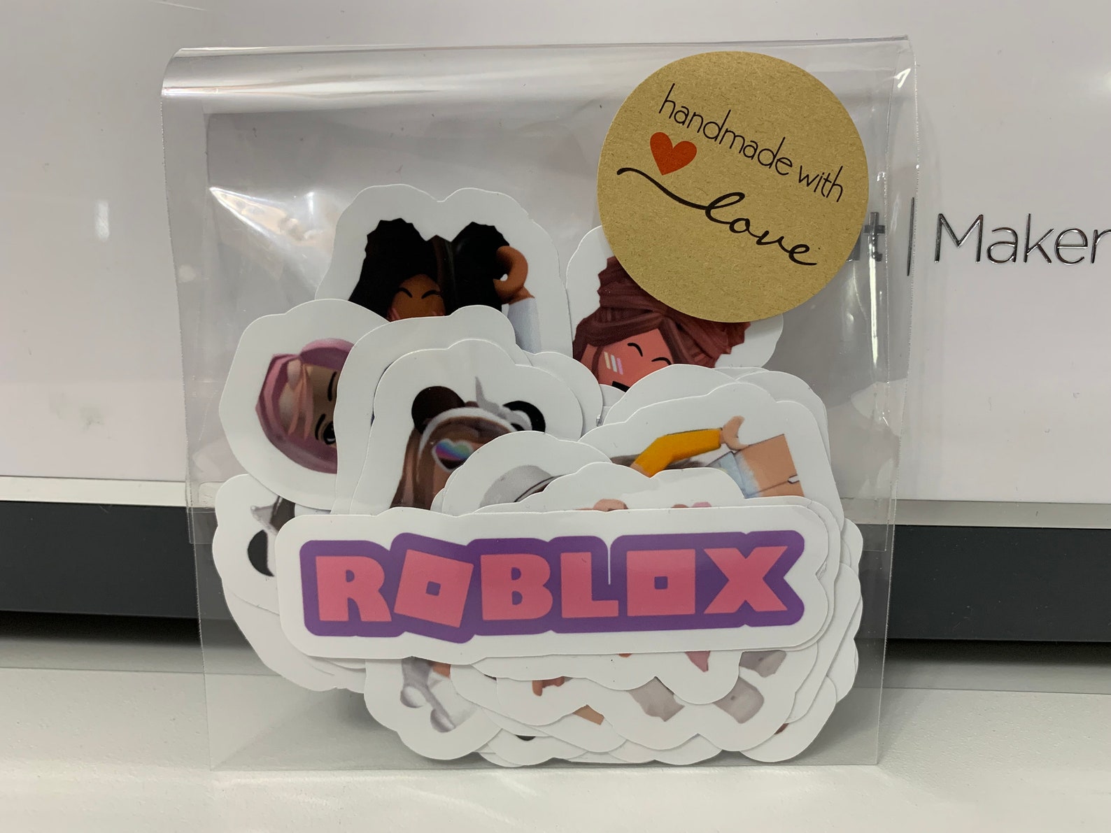 Roblox Girl Gamer Stickers: Laptop, Notebook Decals (24 Pieces) - Etsy