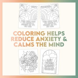 Set #5, Classroom Coloring Page Activities, Therapy Guidance Office ...