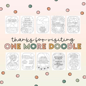 Set 11, Anxiety Reducing Prints, Mental Health Coloring Pages, Guidance ...