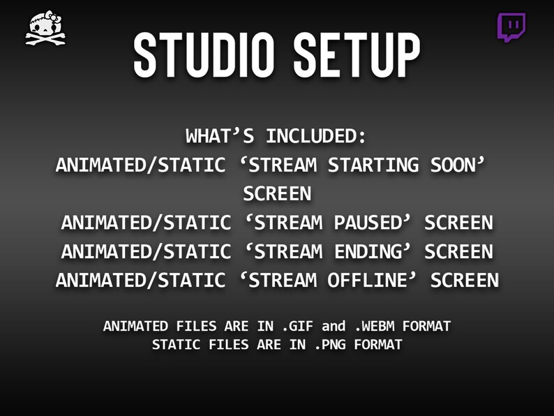 Studio Setup - TWITCH Animated Stream Screens - Producer MIDI Recording ...