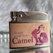 RARE Vintage 1960s Camel Japan Firebird Flat Advertising Lighter - "i'd ...