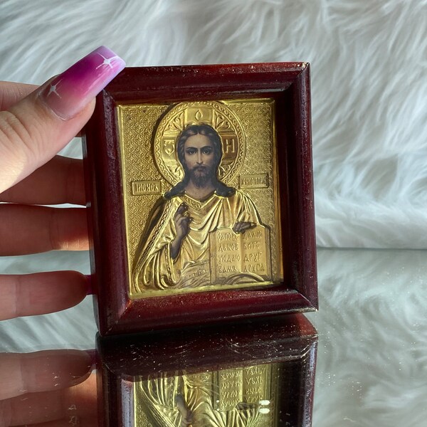 Antique Jesus Picture - Etsy