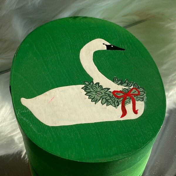 Swan Box - Etsy
