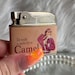 RARE Vintage 1960s Camel Japan Firebird Flat Advertising Lighter i'd ...