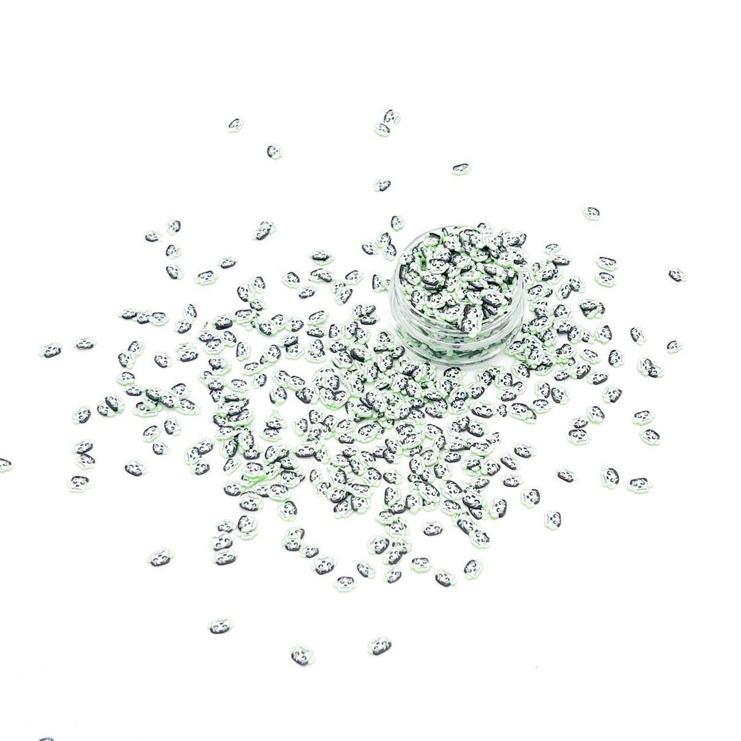 Frankenstein Slime Sprinkles, Creation Monster Halloween Polymer ...