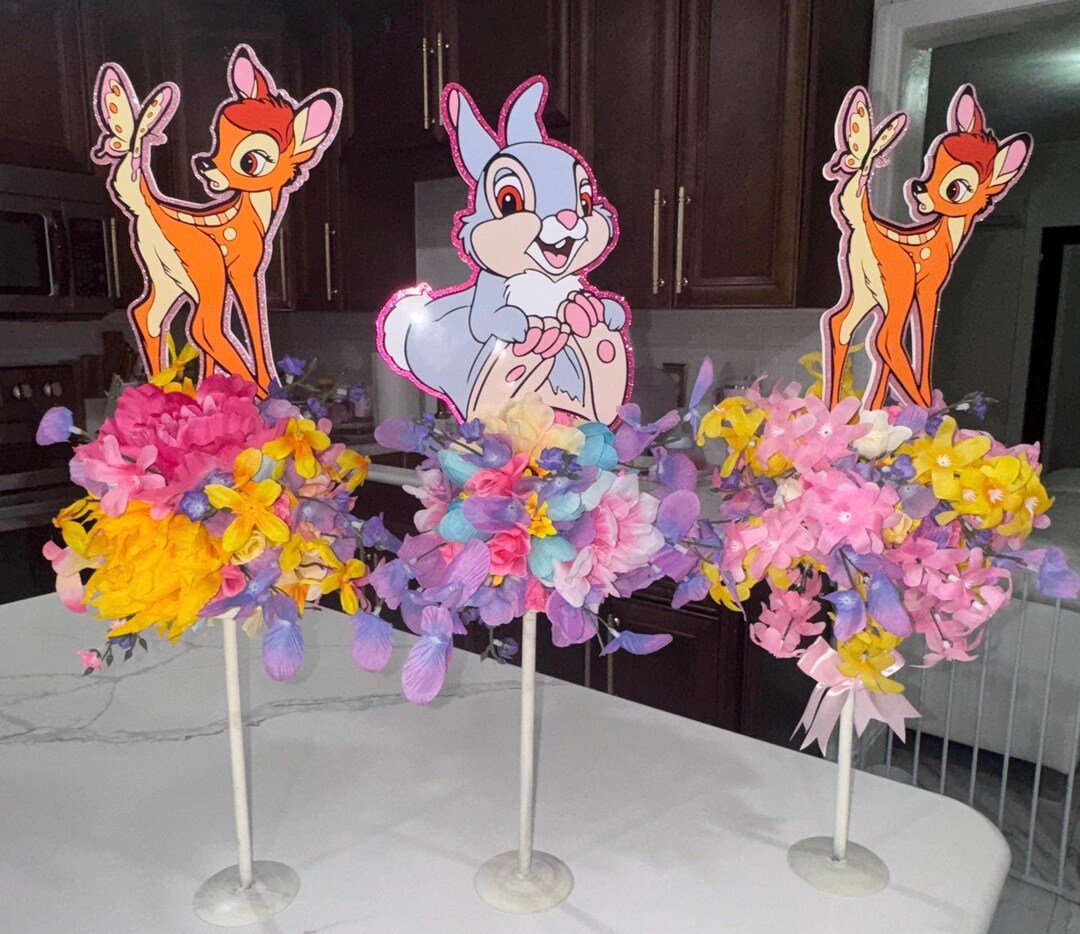 Custom Party Centerpiece on Dowel: Any Character or Theme - Etsy