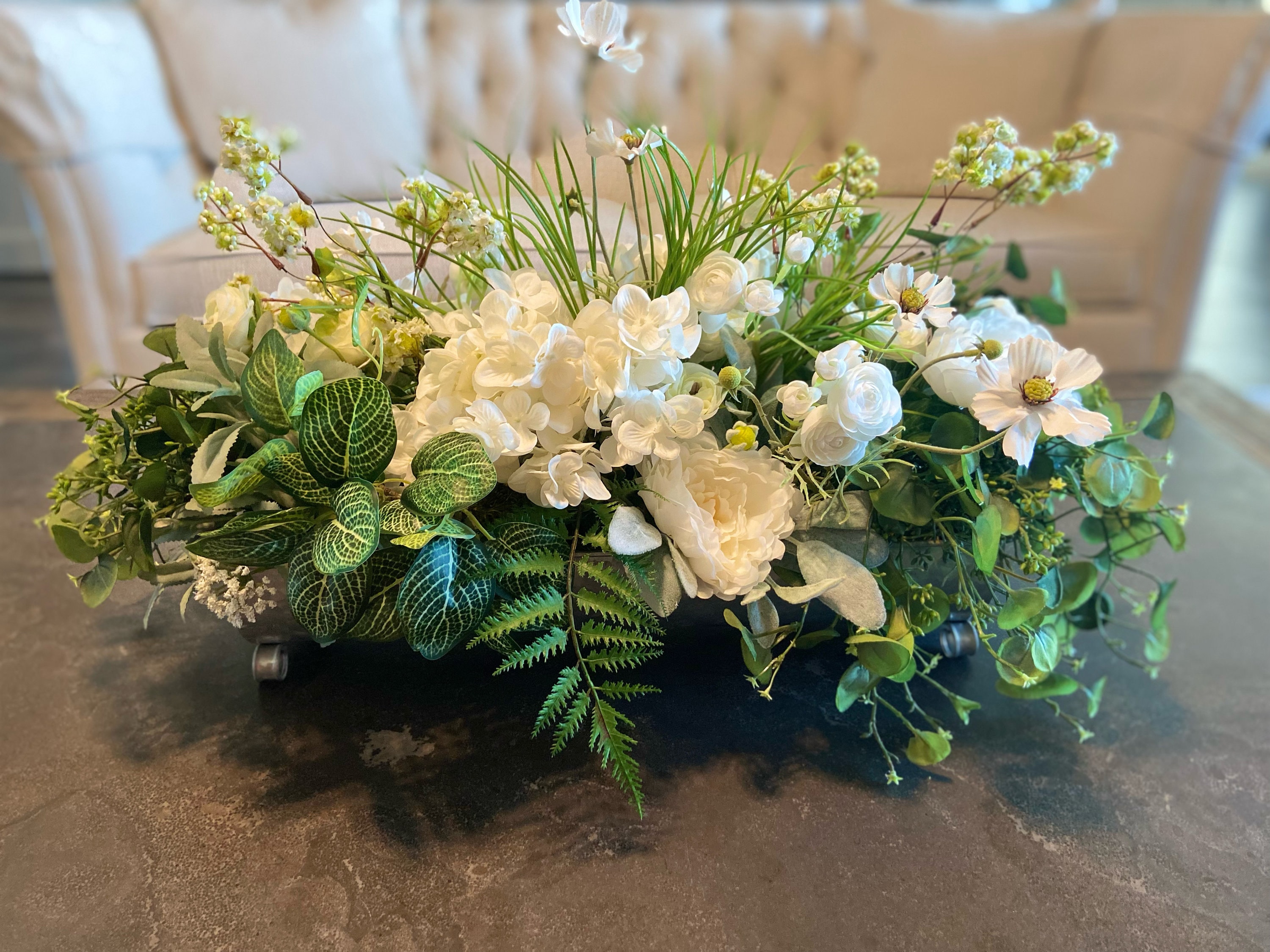 Silk Floral Arrangements For Dining Room Table