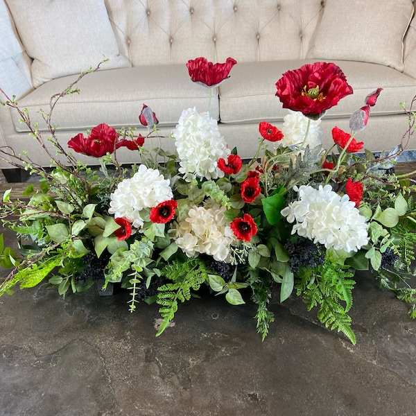 Poppy Arrangement - Etsy