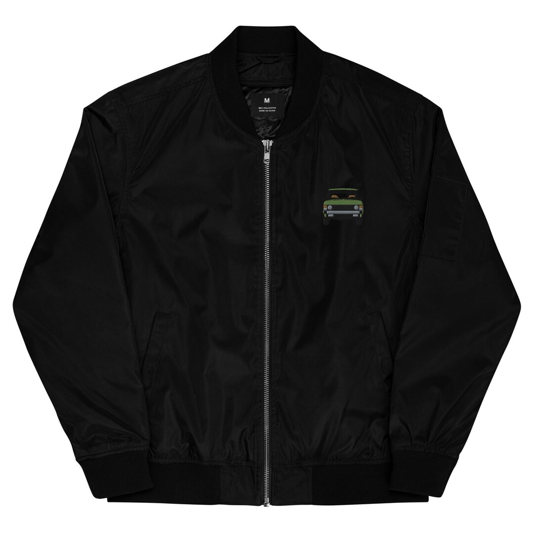 Bomber Jacket | Embroidered Range Rover Classic | Premium Recycled Land ...