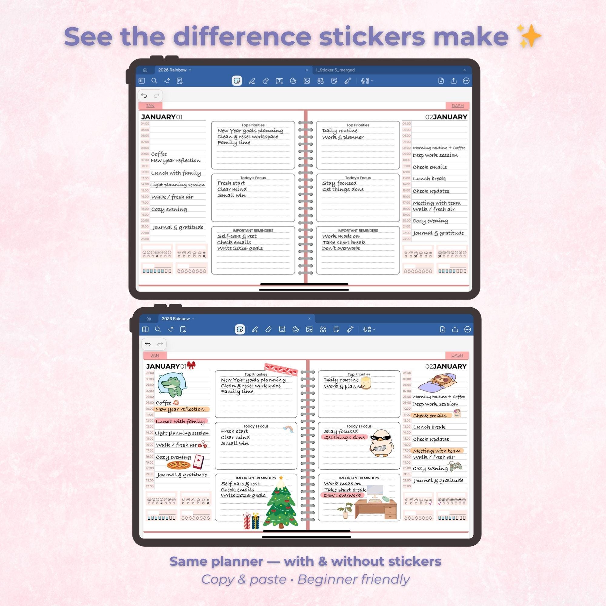 4000+ Digital Planner Stickers for Goodnotes & Notability - Etsy