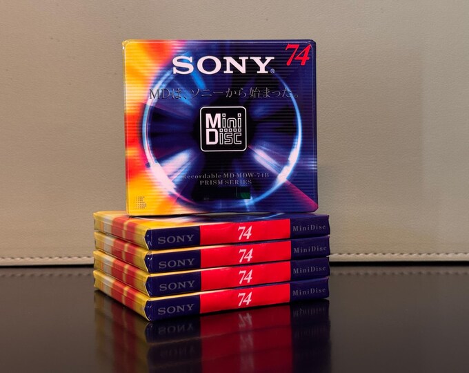 Sony Prism MD74 - 1994 - Mini Disk | Sealed | Japan Import | Mint - Etsy