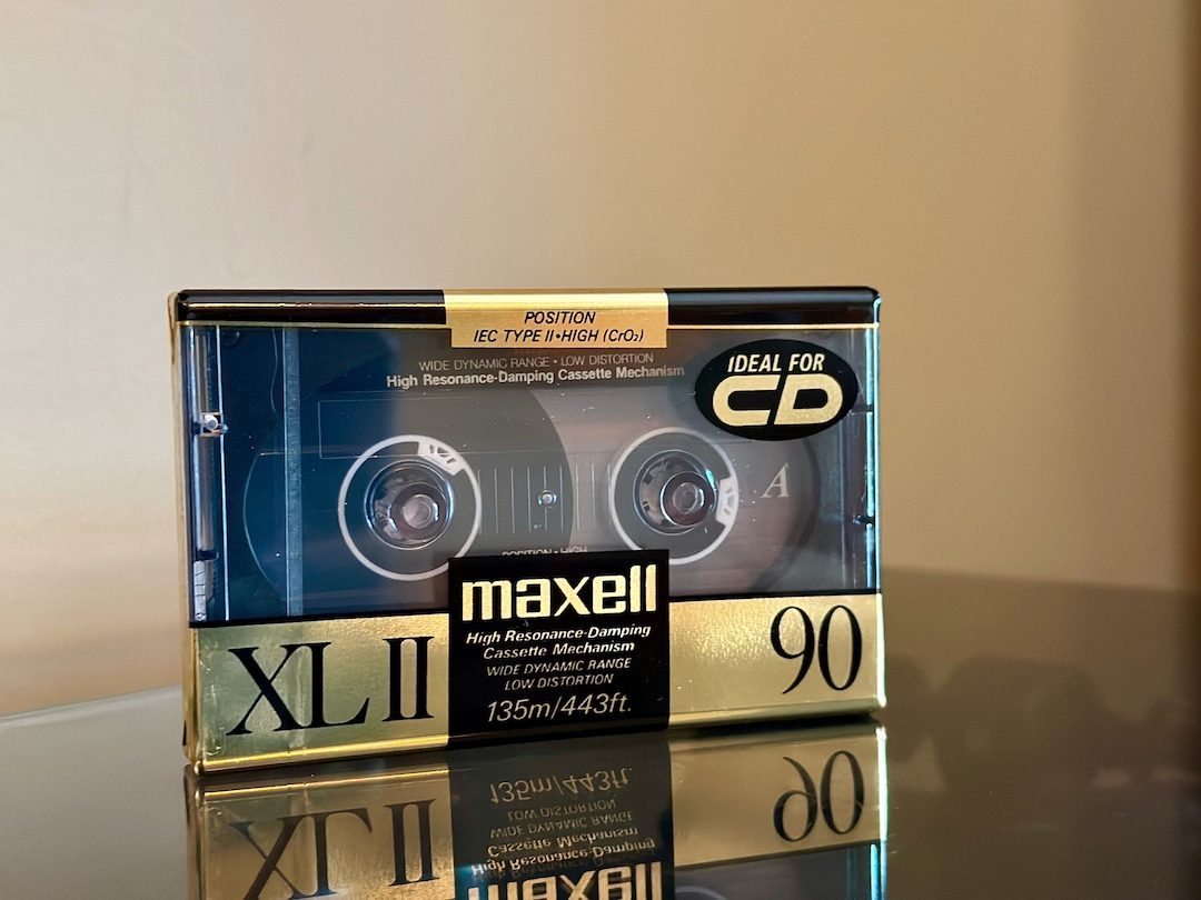 Maxell XLII 90 | 1992 | Type 2 Cassette Tape | Sealed Japan - Etsy