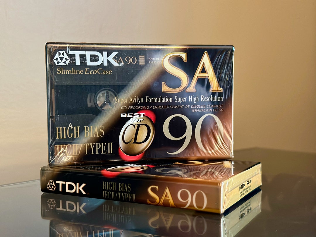 TDK SA 1992 US Blank Cassette Tape Sealed Perfect - Etsy