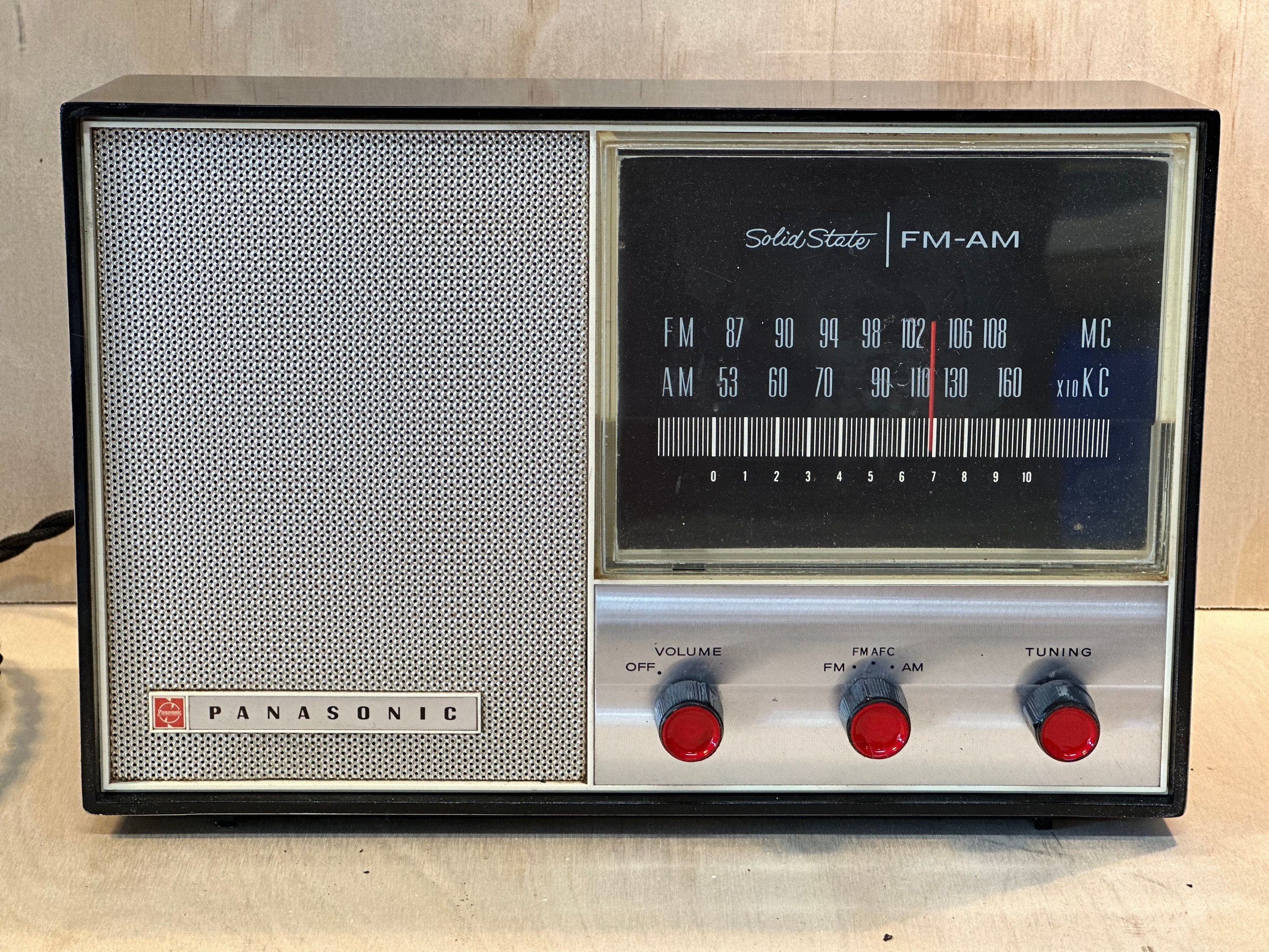 Panasonic Clock Radio 1960