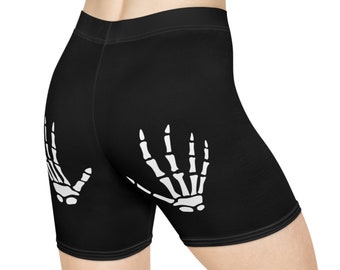 Skeleton Hands Shorts - Etsy