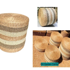 Handmade Rattan Woven Stool Made in Vietnam, Vietnamese Style ...